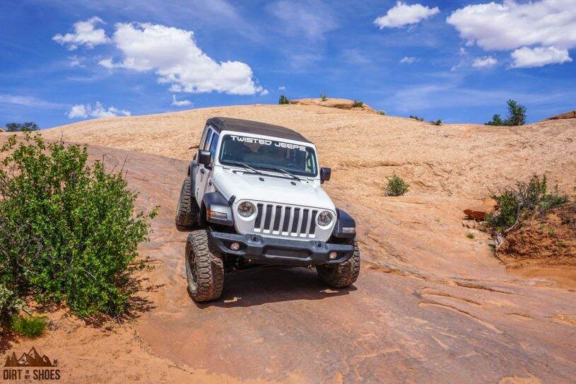Jeeping in Arches National Park