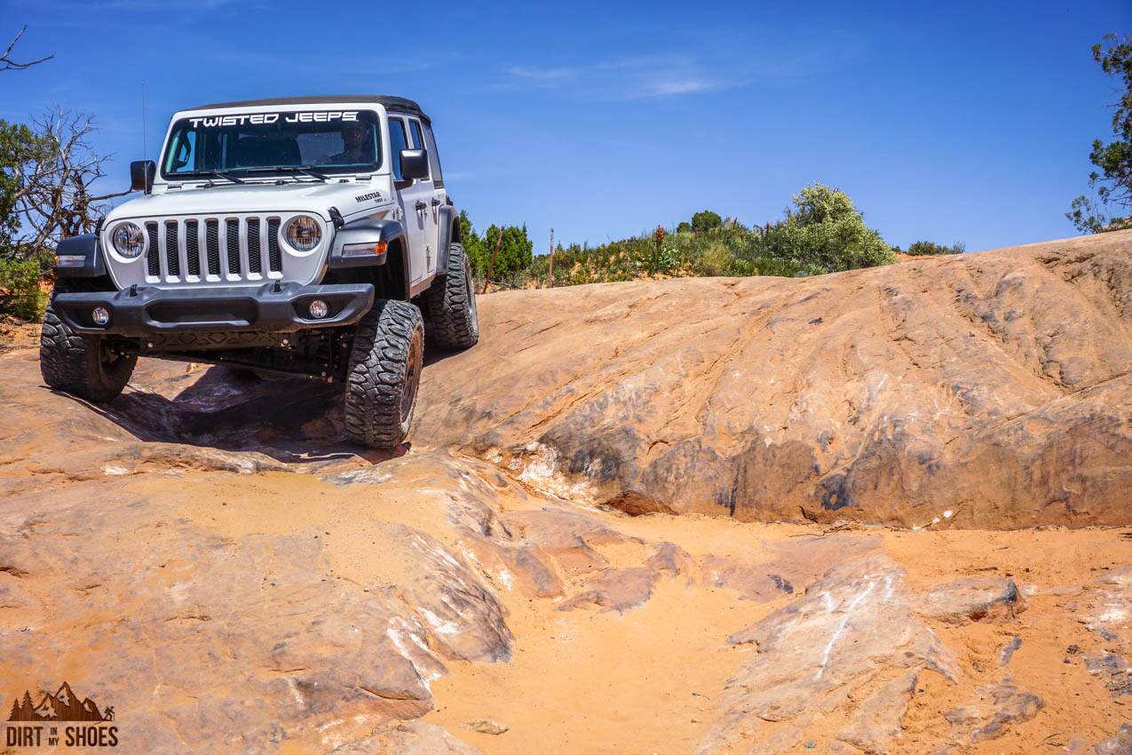 Jeeping in Arches National Park